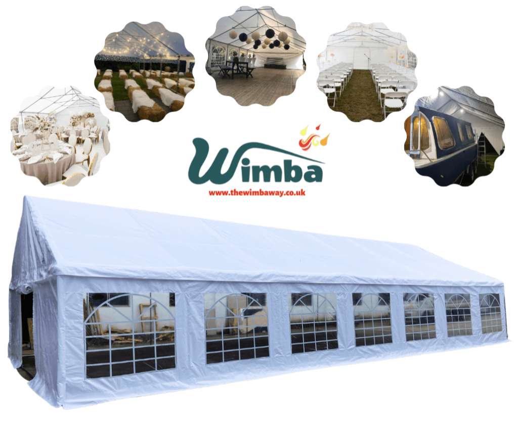 6x12m Commercial Grade 500gsm PVC Marquee | Wimba