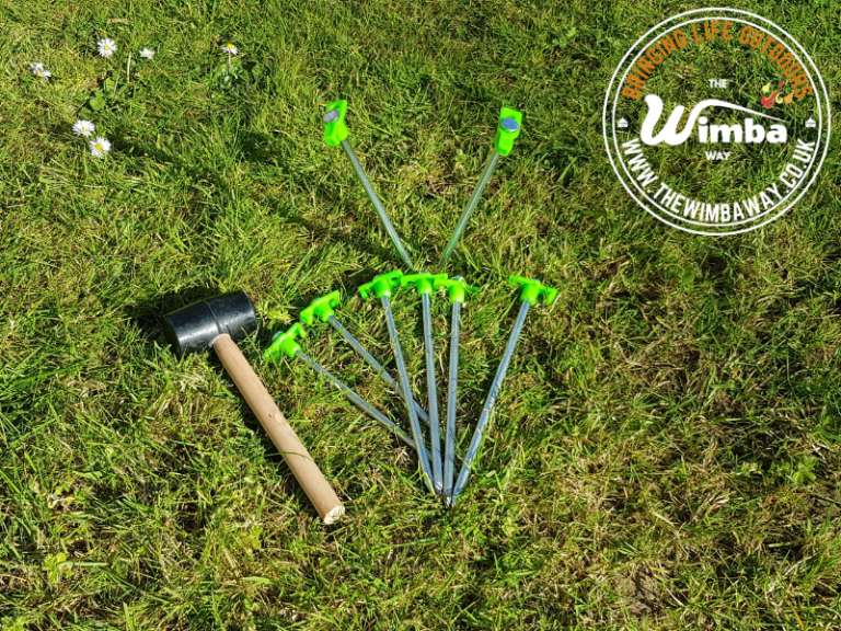 10m Economy Stretch Tent Star Canopy - Wimba