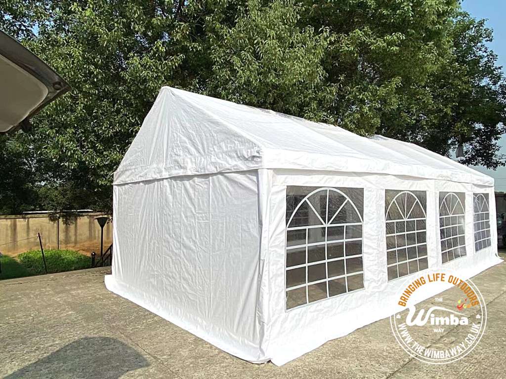 4x8m Deluxe Heavy-Duty Plus 500gsm PVC Marquee - Wimba