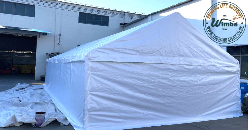 4x8m Deluxe Heavy-Duty Plus 500gsm PVC Carport / Storage Marquee - Wimba
