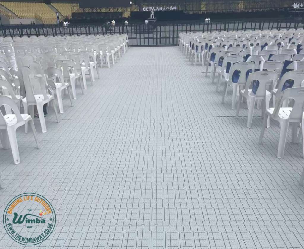 Commercial Grade Modular Hard PP Outdoor Event Flooring - Wimba