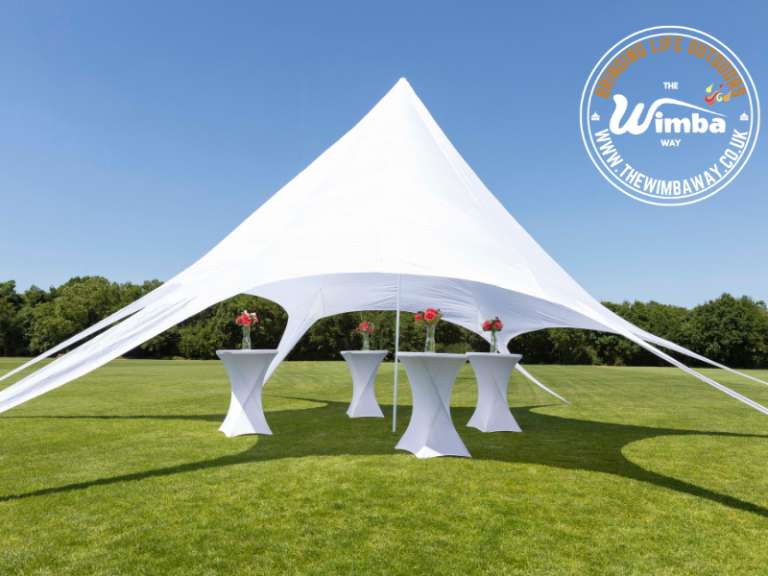 14m Economy Stretch Tent Star Canopy - Wimba