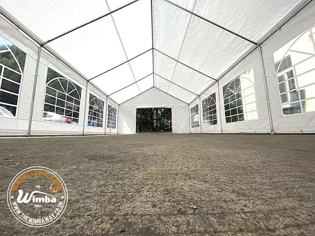 5x10m Commercial Grade 500gsm PVC Marquee - Wimba