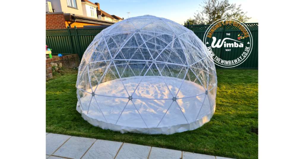 3.6m PVC Flooring for Geodesic Garden Igloo Dome Bubble Tent - Wimba