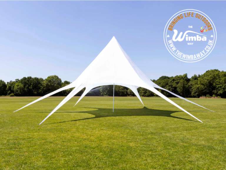 14m Economy Stretch Tent Star Canopy - Wimba