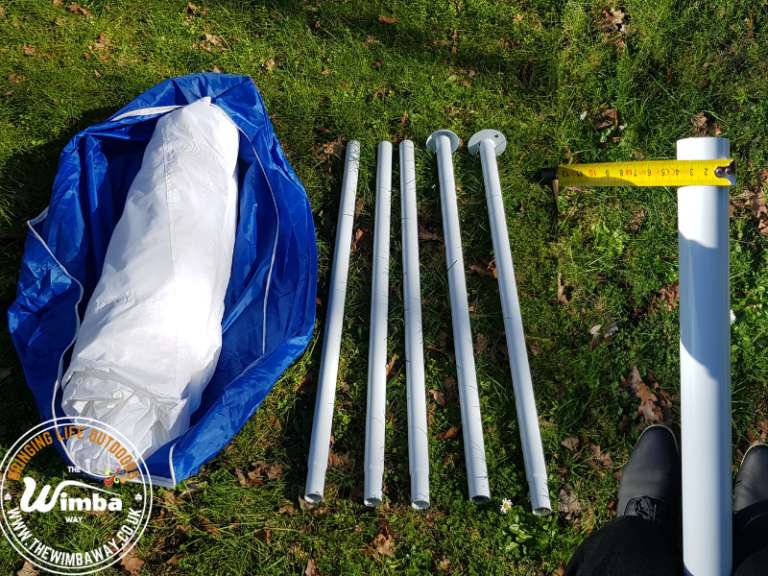 10m Economy Stretch Tent Star Canopy - Wimba